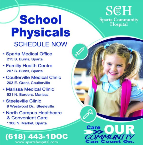 It's time to schedule School Physicals! | Sparta Community Hospital