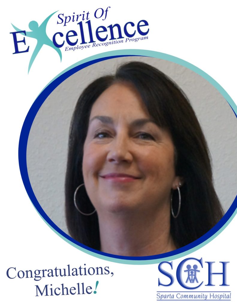 Michelle Schweizer Receives Spirit of Excellence Award | Sparta ...