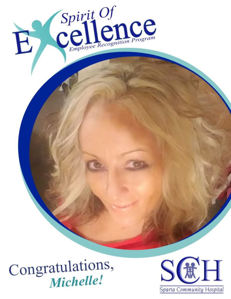 Michelle Wittenborn Receives Spirit of Excellence Recognition | Sparta ...
