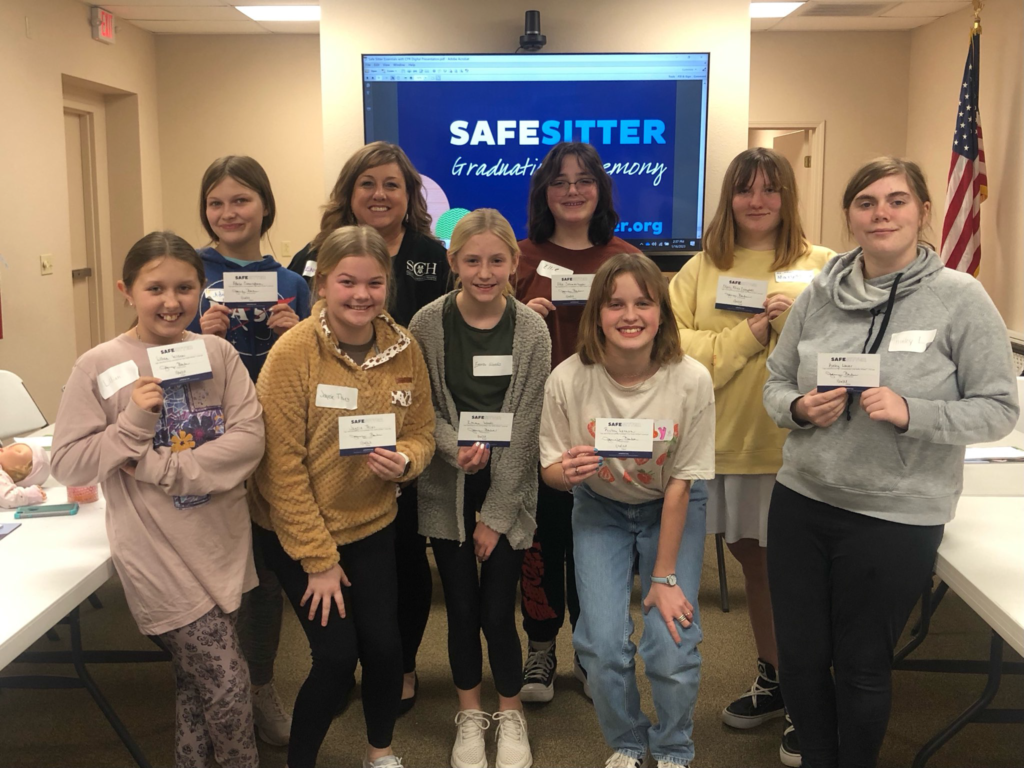 AREA YOUTH BECOME SAFE SITTERS | Sparta Community Hospital