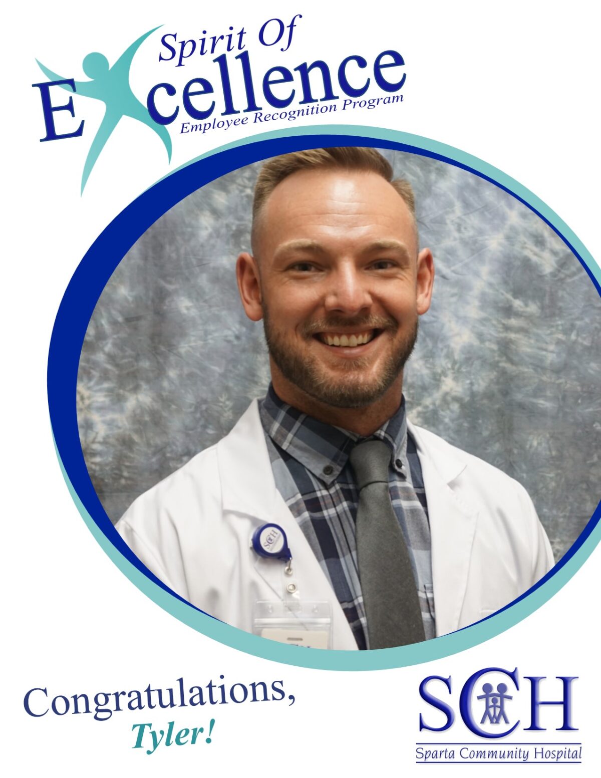 Tyler Tanzyus, APRN, Receives Spirit of Excellence | Sparta Community ...