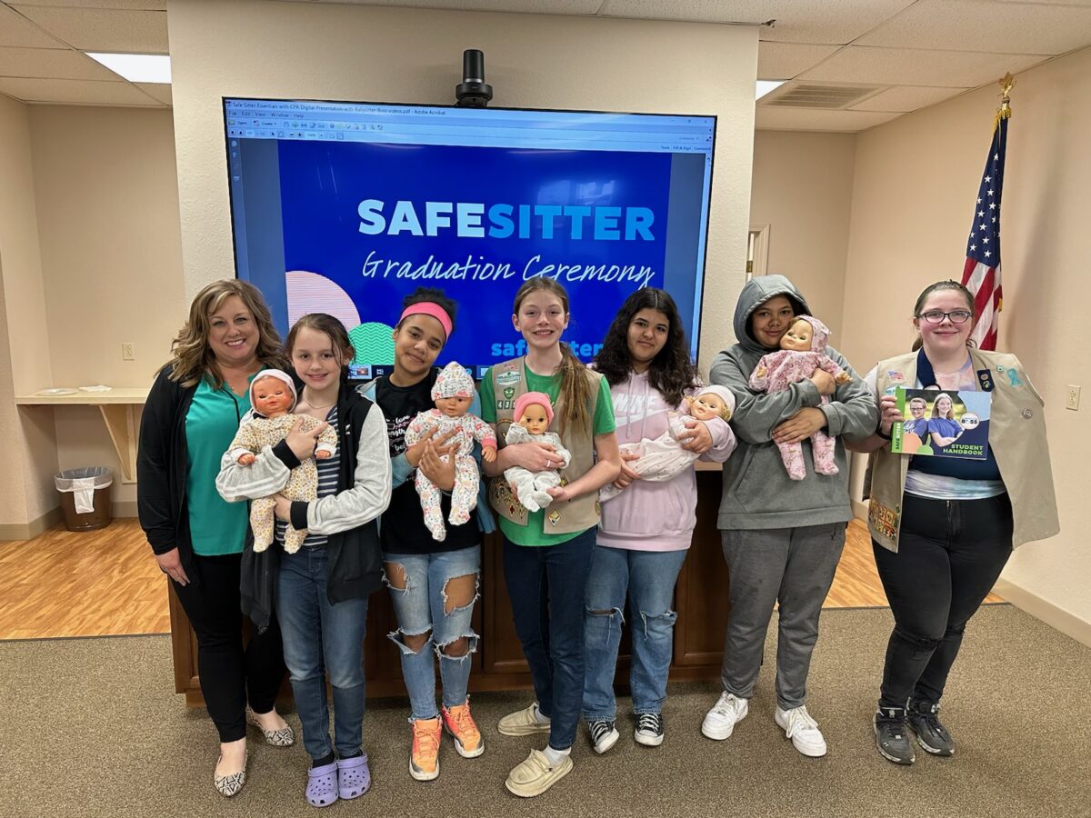 MARISSA GIRL SCOUTS BECOME SAFE SITTERS | Sparta Community Hospital