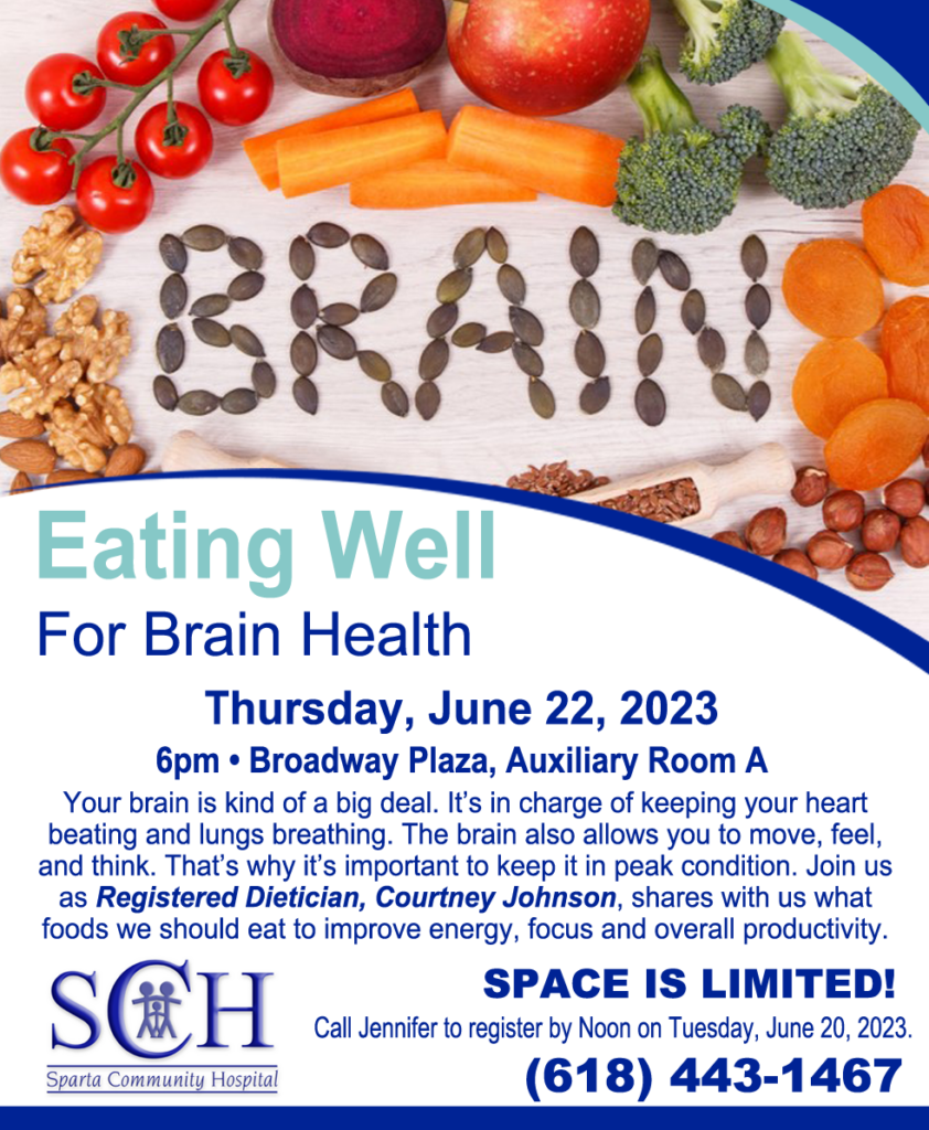 Eating Well: Nutrition for Brain Health | Sparta Community Hospital
