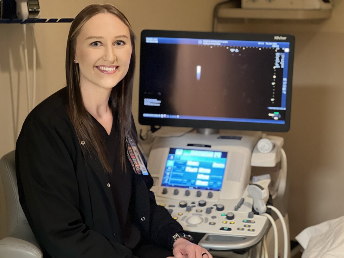 Rickenberg Earns RDCS | Sparta Community Hospital