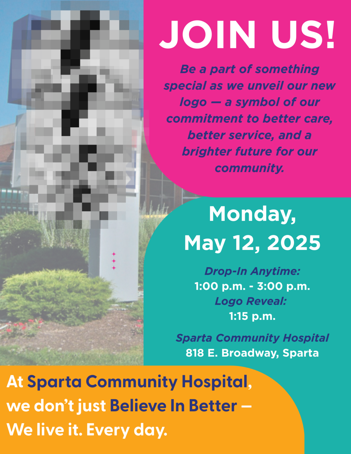 Believe In Better: The Big Reveal | Sparta Community Hospital